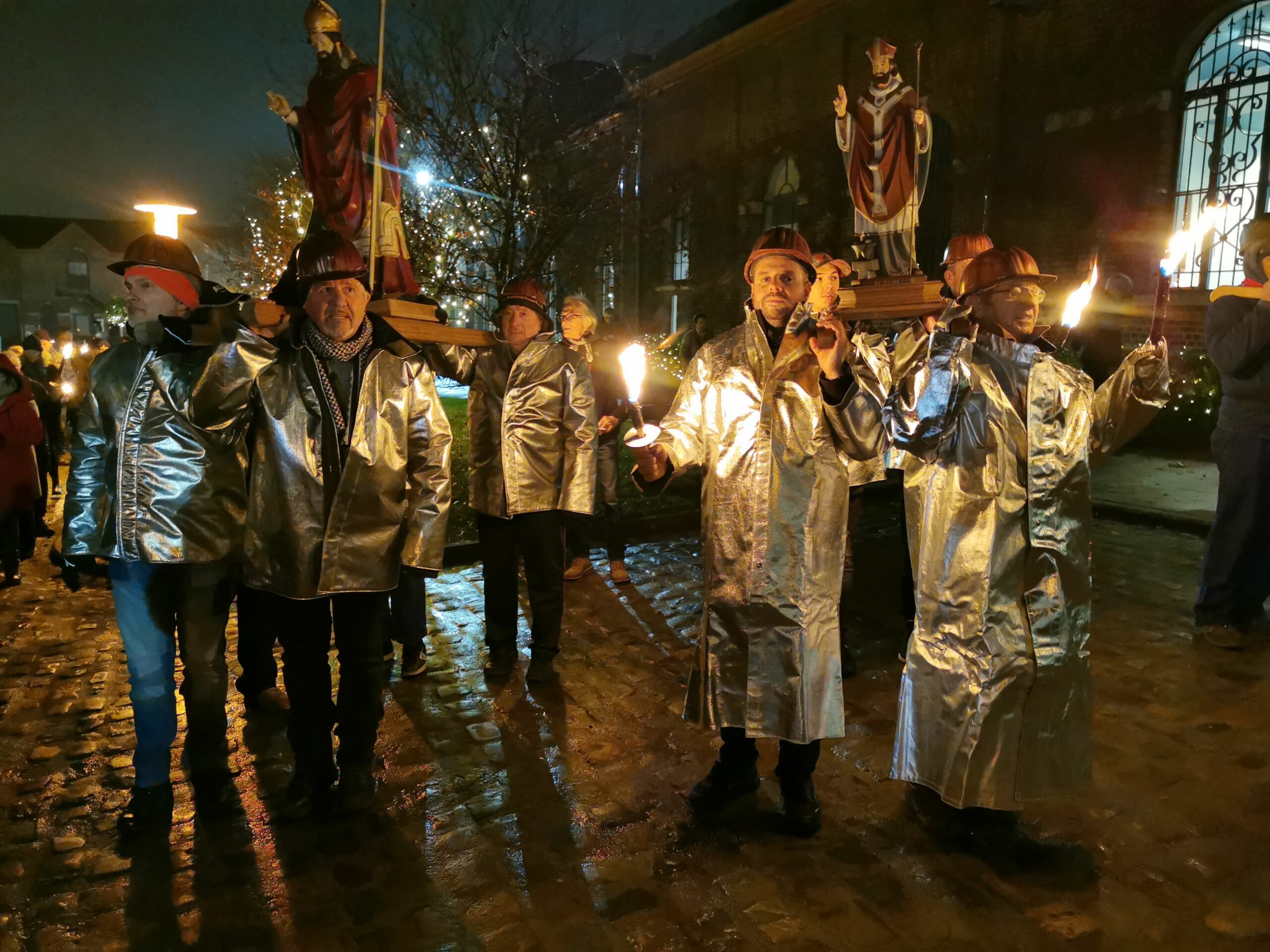 Marche aux flambeaux - Le Bois du Cazier