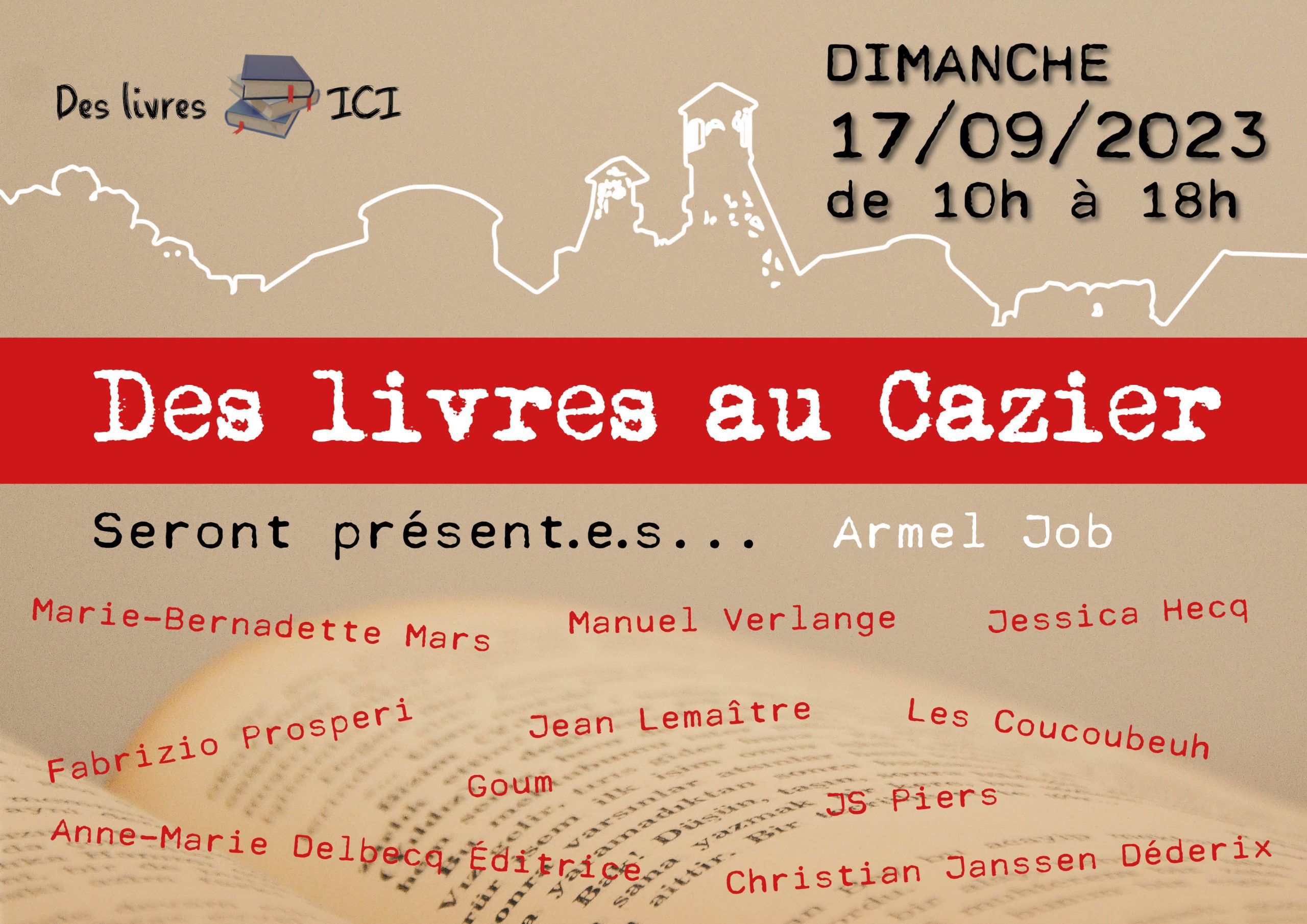 Des livres au Cazier - Le Bois du Cazier